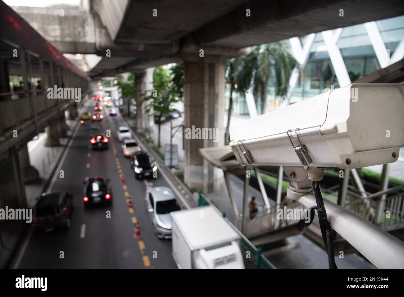 Security camera setup, cctv installation Stock Photo - Alamy