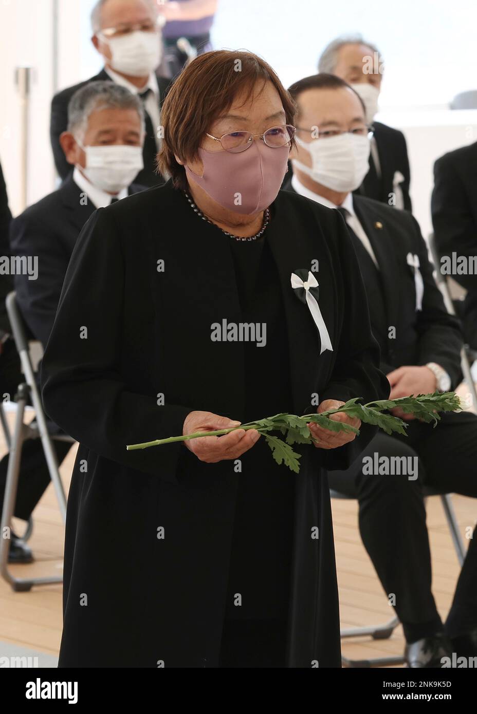 The spirit-consoling service for the victims of Minamata disease is ...