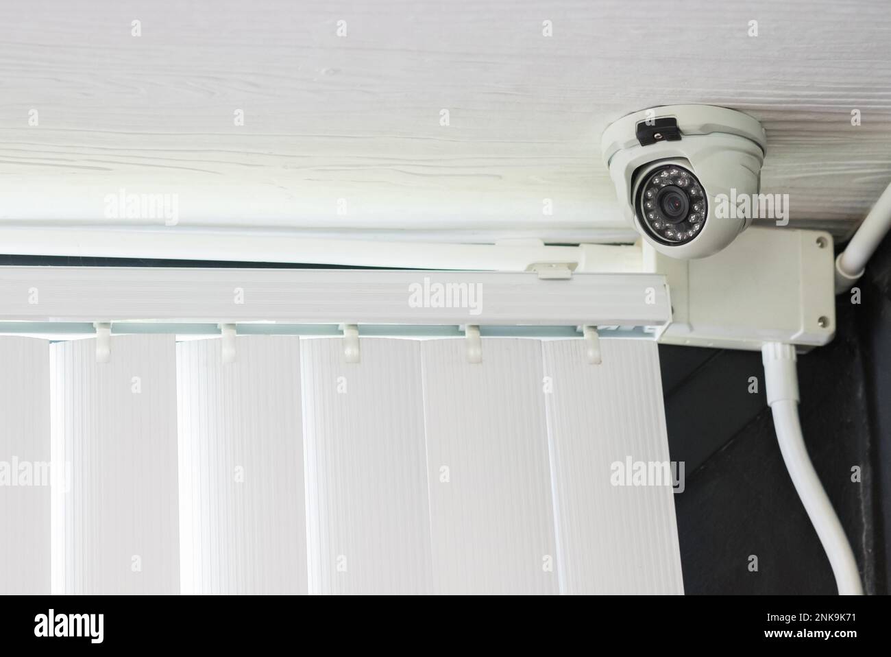 Security camera setup, cctv installation Stock Photo - Alamy