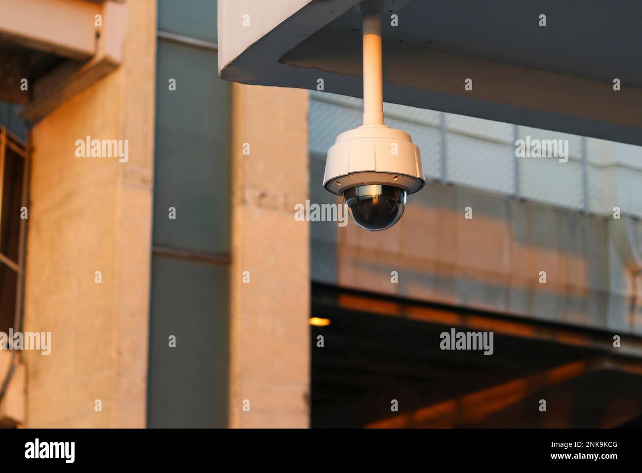 Security camera setup, cctv installation Stock Photo - Alamy