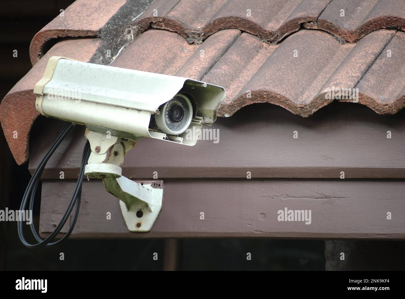Security camera setup, cctv installation Stock Photo - Alamy