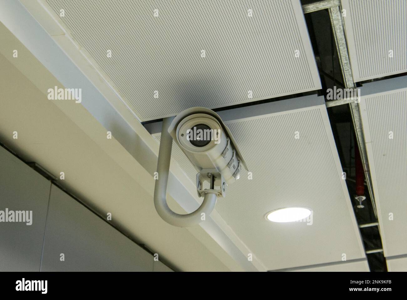 Security camera setup, cctv installation Stock Photo - Alamy