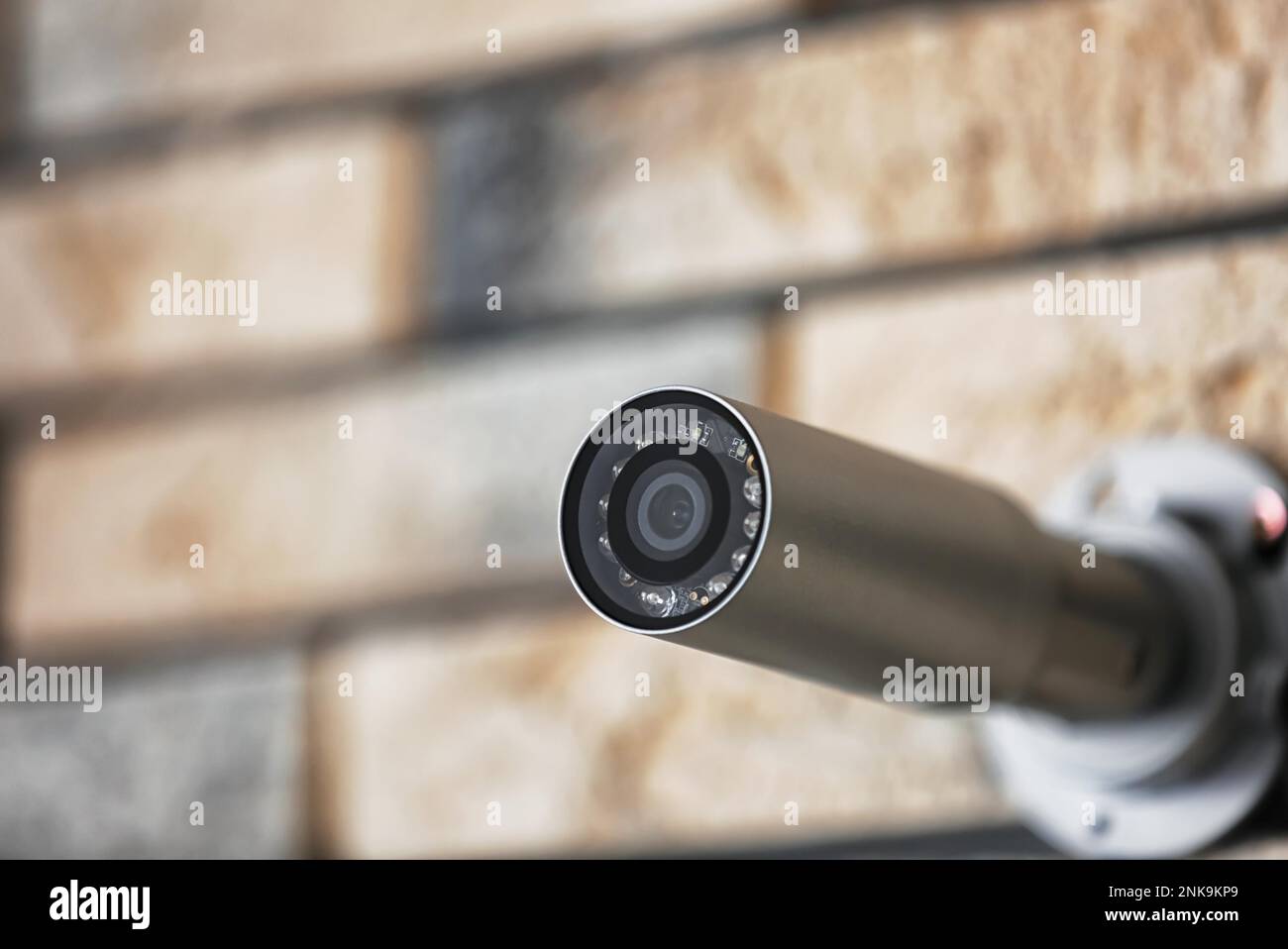 Security camera setup, cctv installation Stock Photo - Alamy