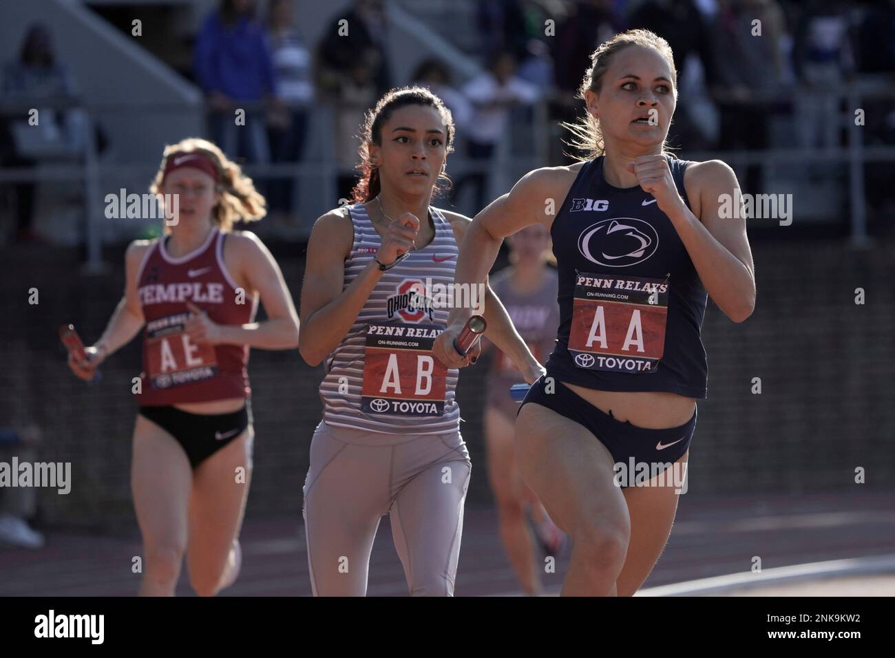 Victoria Tachinski of Penn State defeats Aziza Ayoub of Ohio State in ...
