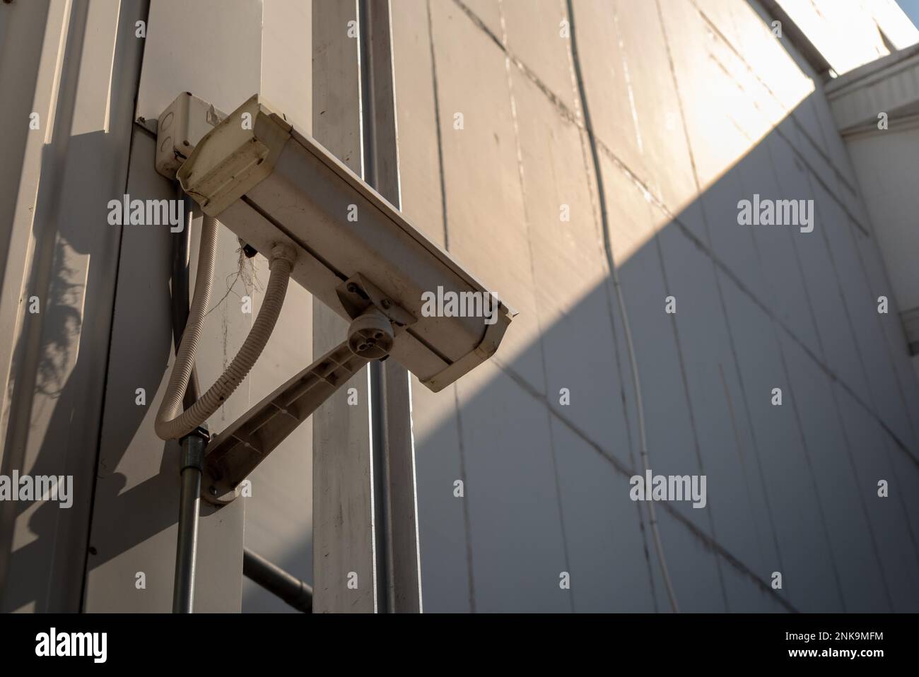 Security camera setup, cctv installation Stock Photo - Alamy