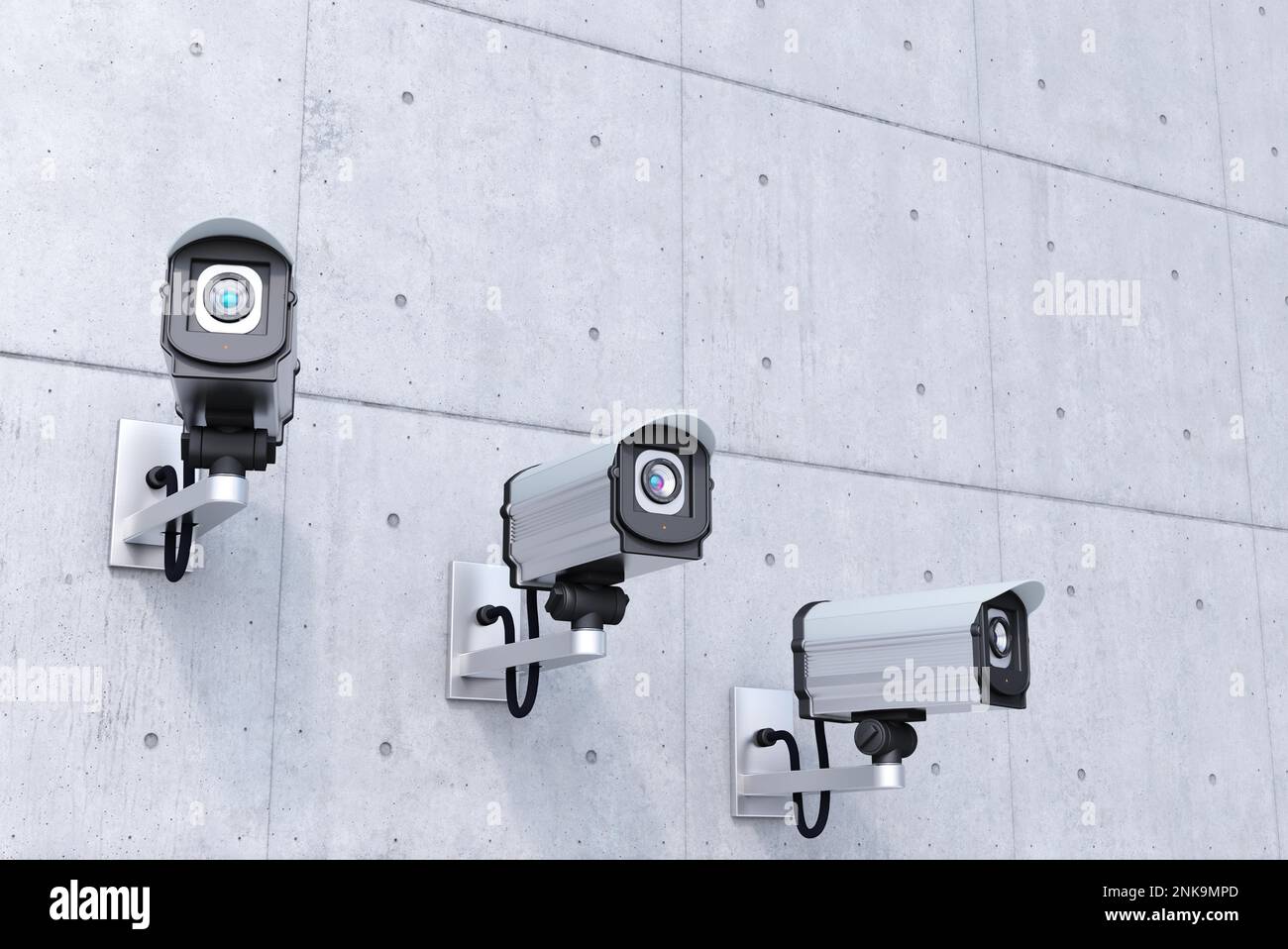 Security camera setup, cctv installation Stock Photo - Alamy