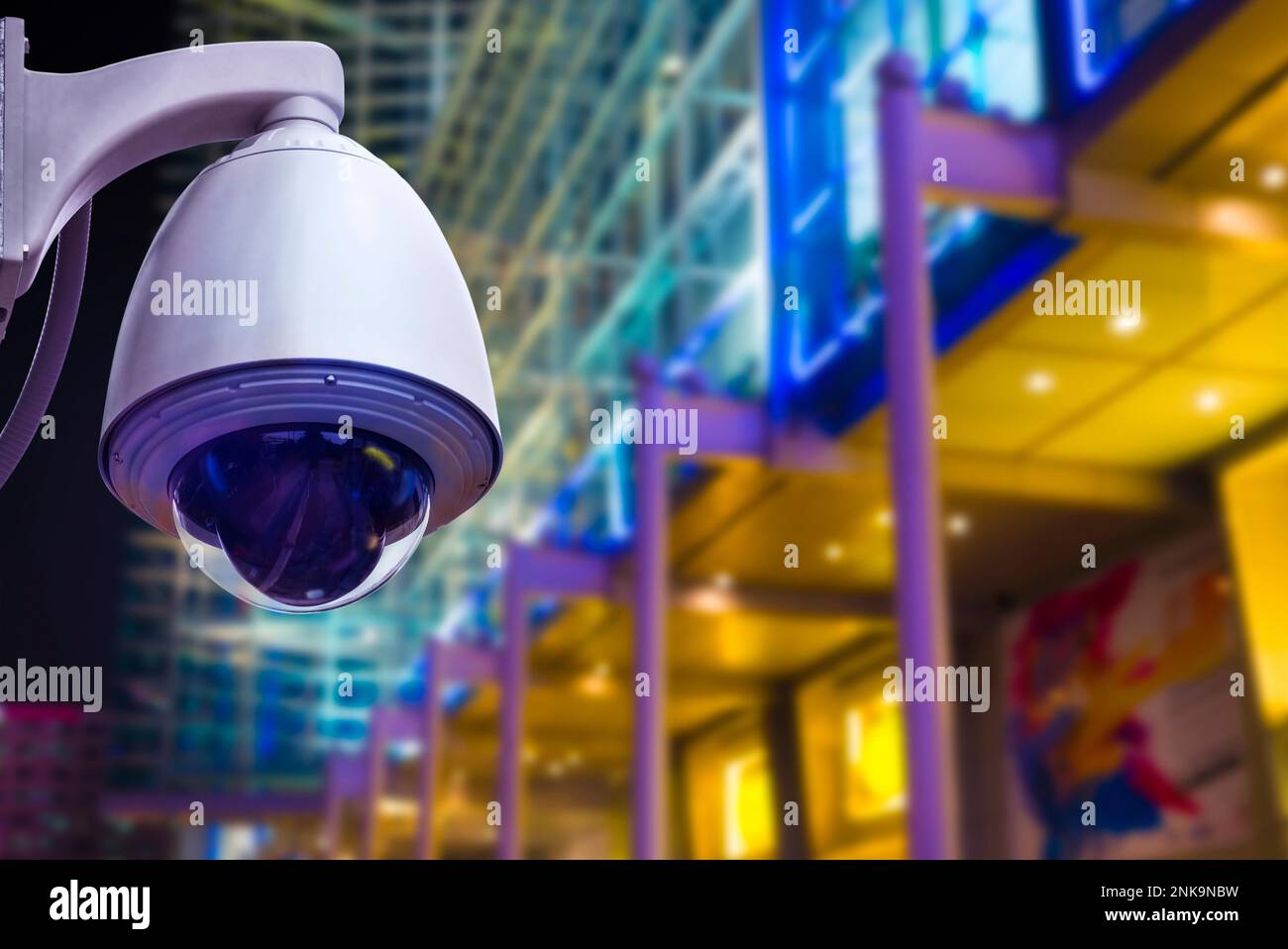 Security camera setup, cctv installation Stock Photo - Alamy