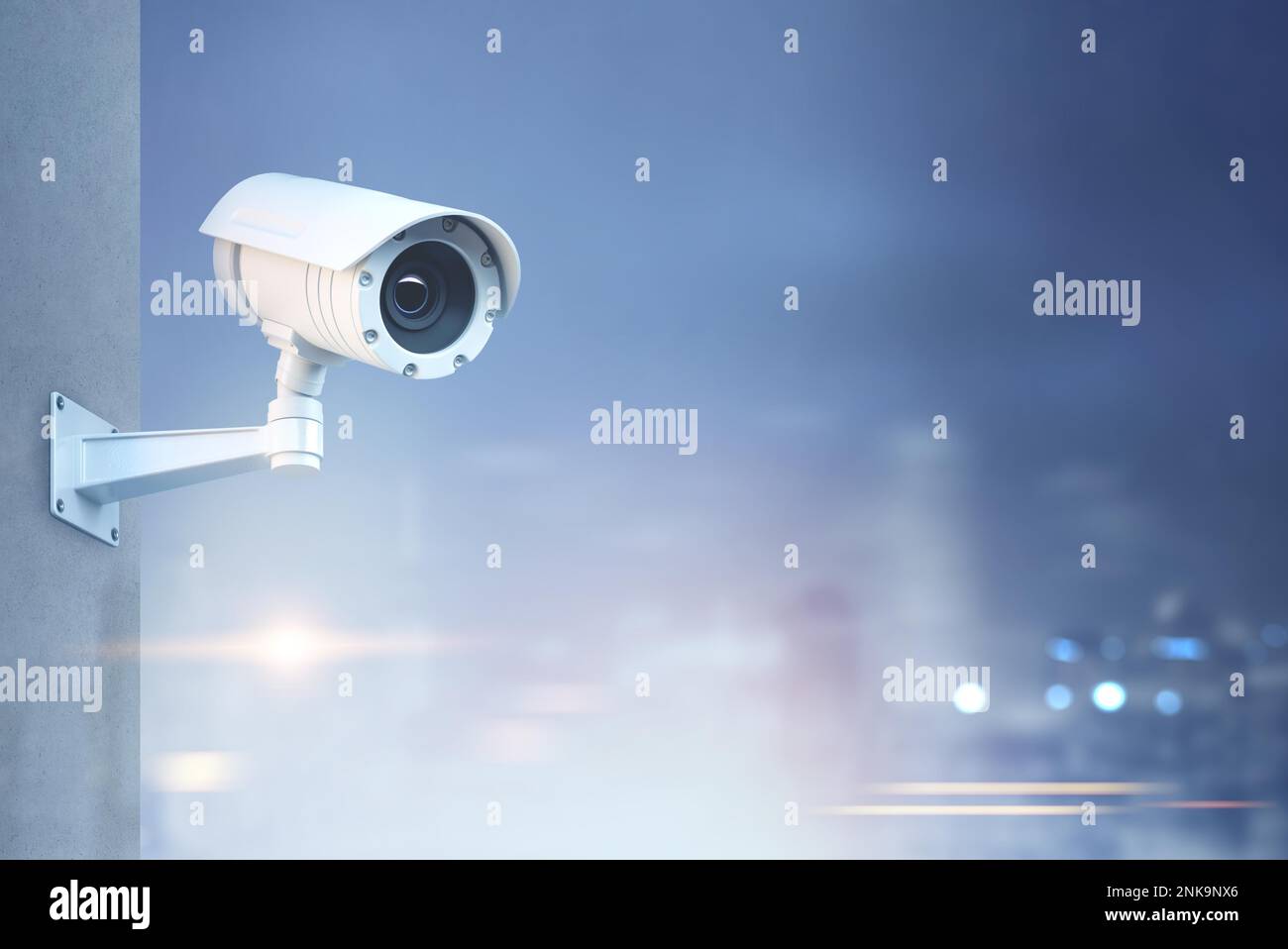 Security camera setup, cctv installation Stock Photo - Alamy