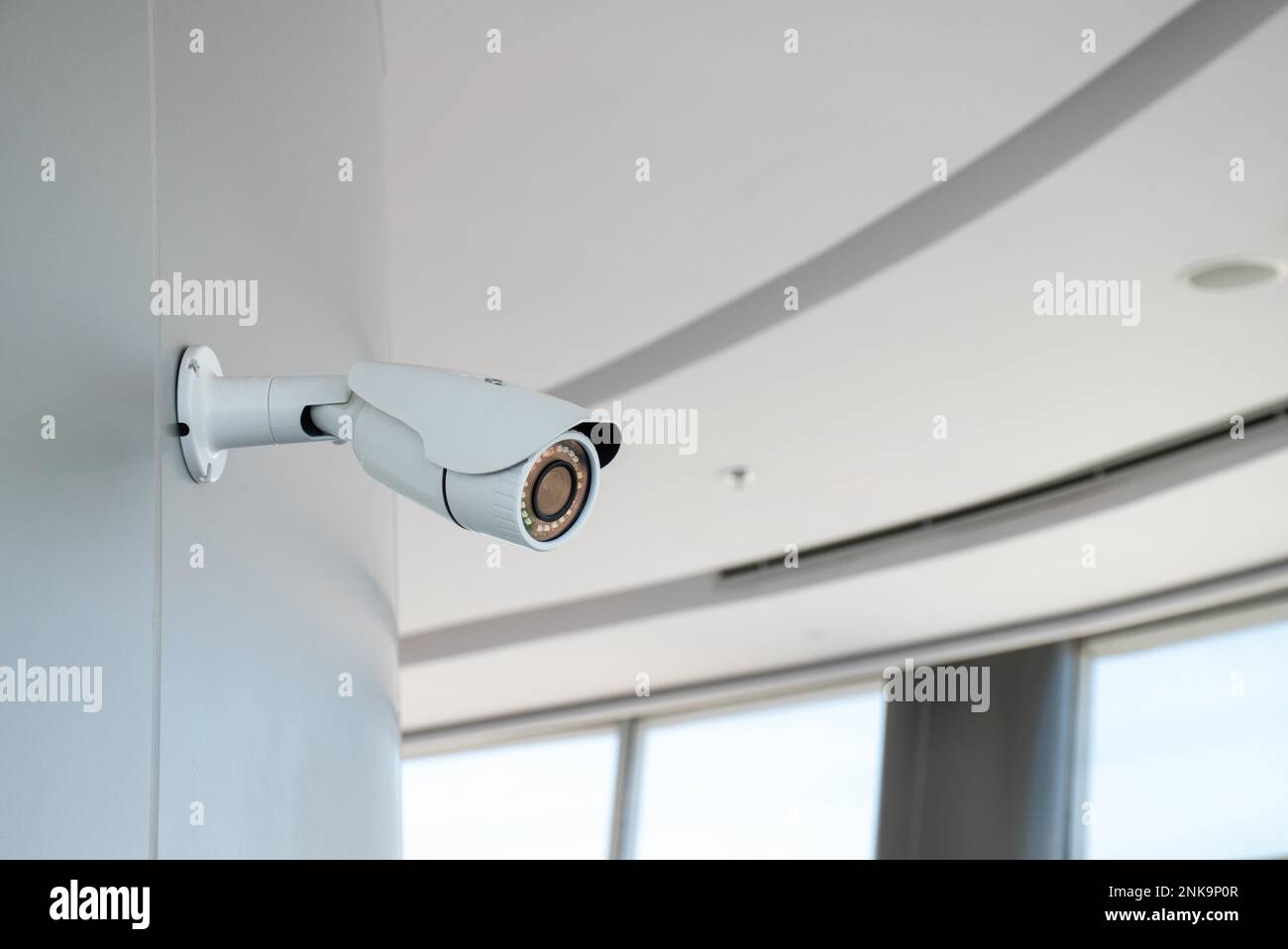 Security camera setup, cctv installation Stock Photo - Alamy
