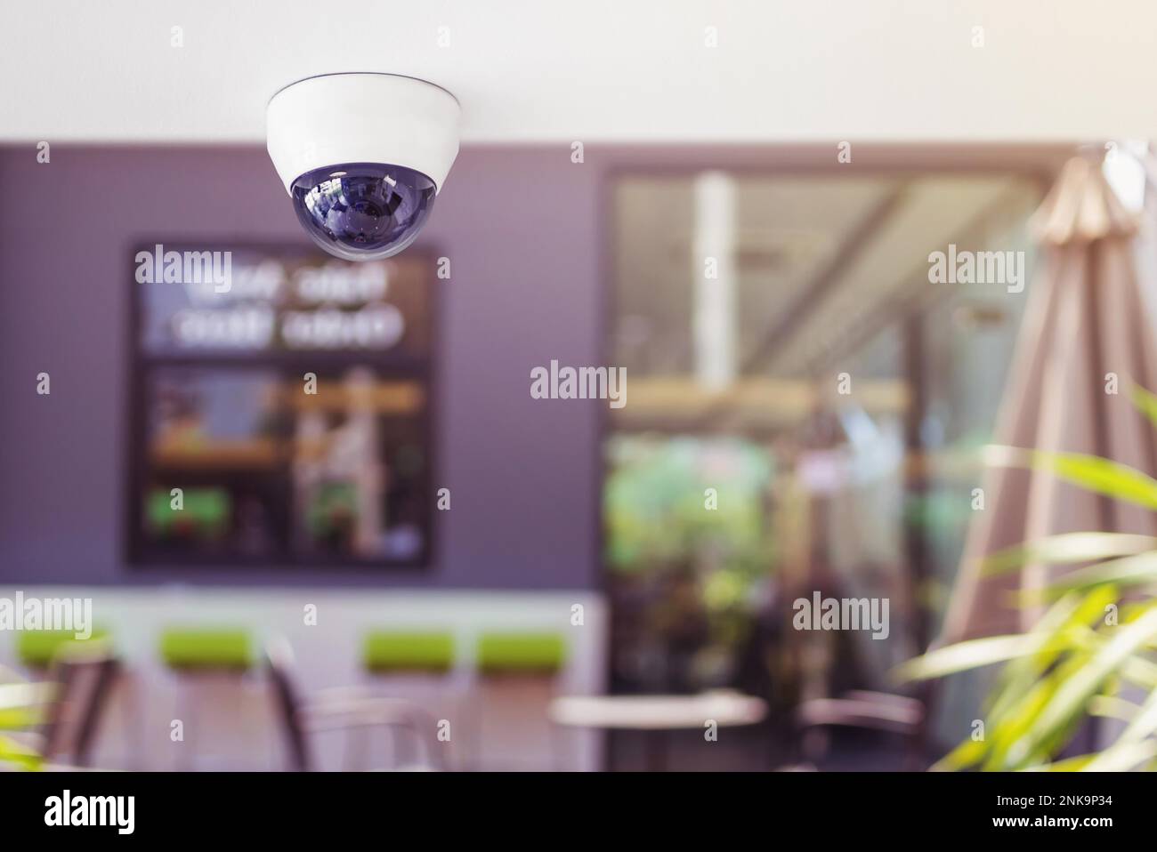 Security camera setup, cctv installation Stock Photo - Alamy