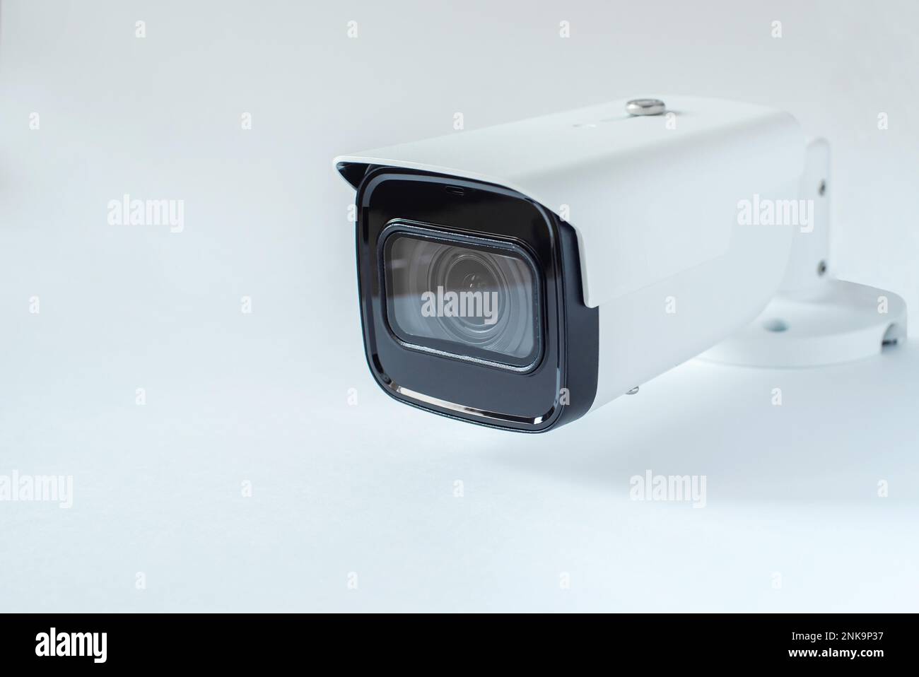 Security camera setup, cctv installation Stock Photo - Alamy