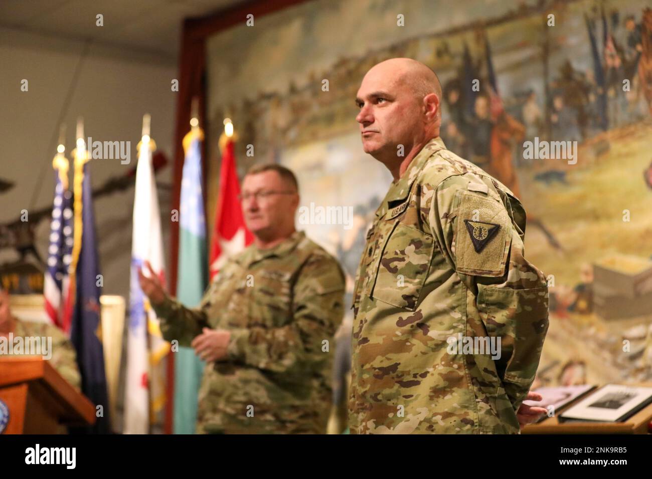 U.S. Army National Guard Lt. Col. Matthew Brown, is promoted to colonel ...