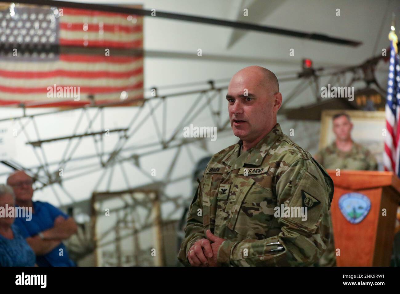 U.S. Army National Guard Lt. Col. Matthew Brown, is promoted to colonel ...