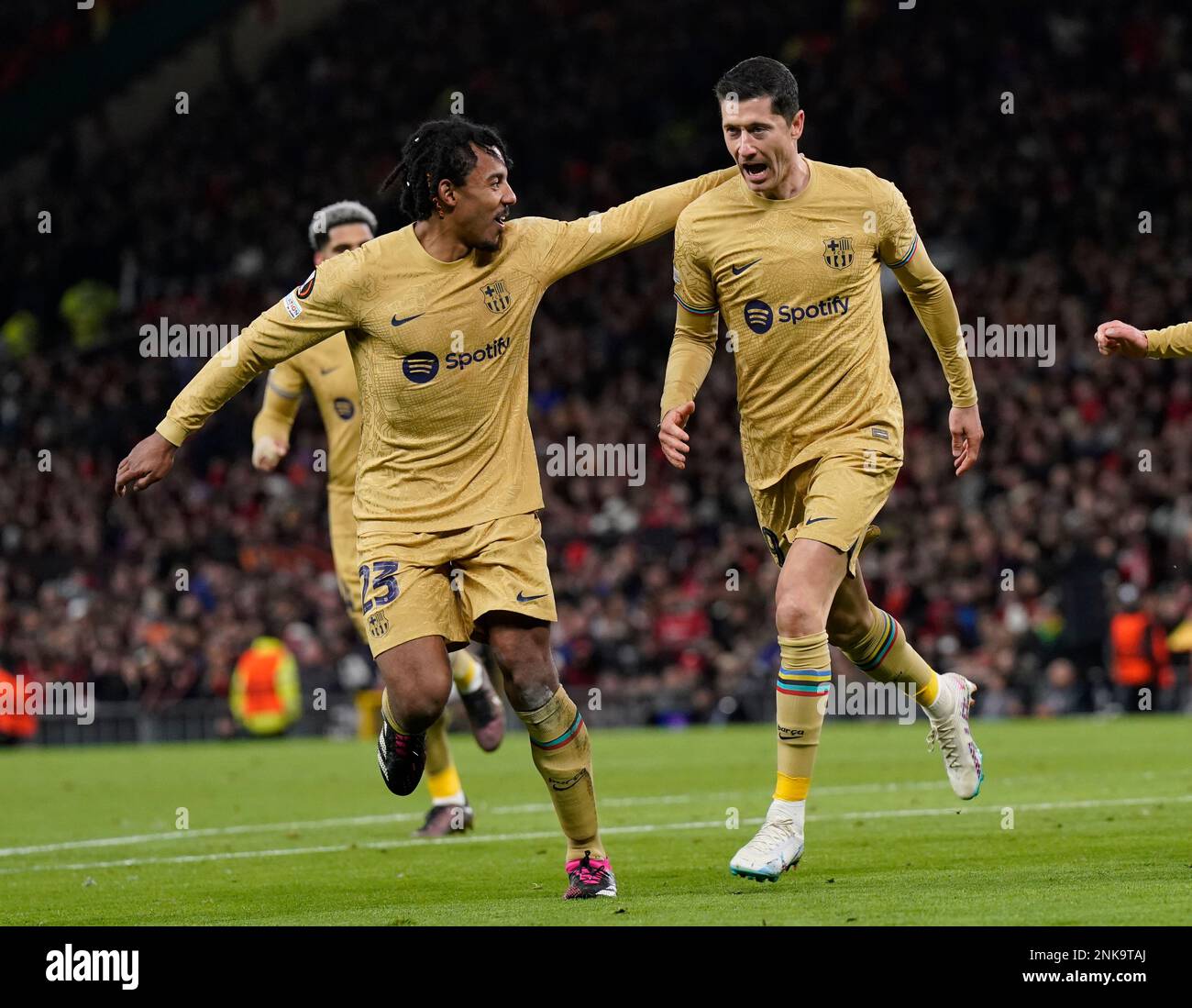 Jules kounde celebrates hi-res stock photography and images - Alamy