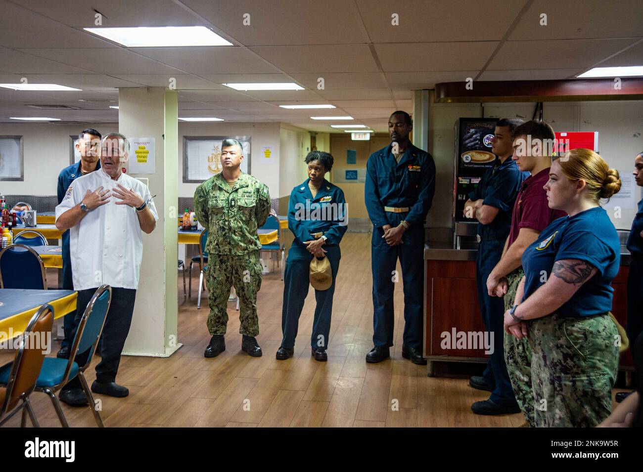 PUERTO PRINCESA, Philippines (Aug. 12, 2022) – Chef Professor Sam Glass ...