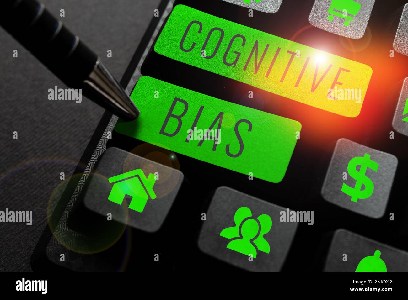 Inspiration showing sign Cognitive Bias. Word Written on Psychological ...