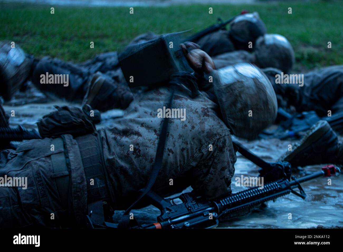 Recruits with Delta Company, 1st Recruit Training Battalion ...