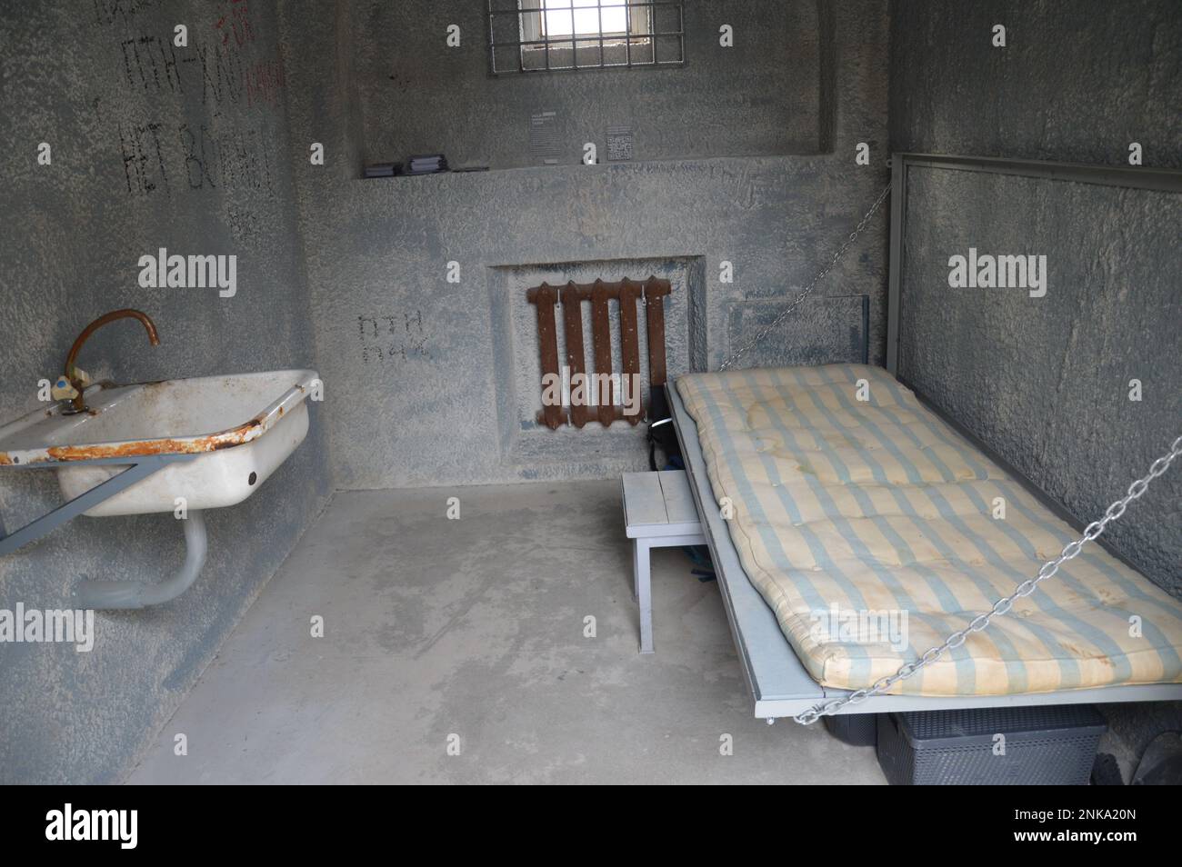 Berlin, Germany - February 23, 2023 - "The punishment cell" - "Put ...