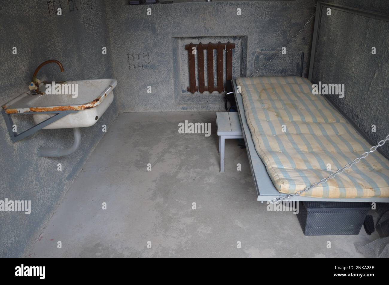 Berlin, Germany - February 23, 2023 - "The punishment cell" - "Put ...