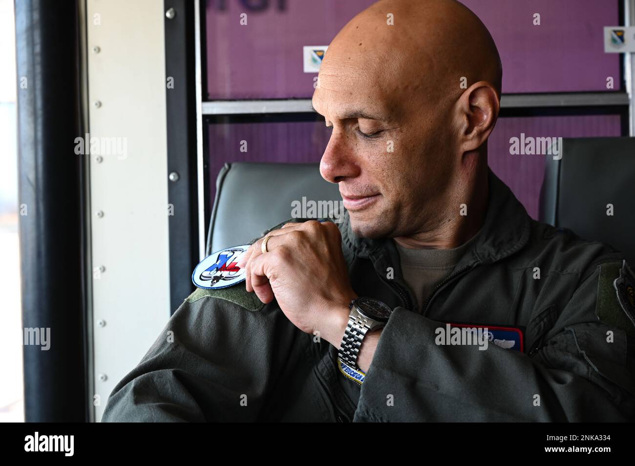 U.S. Air Force Lt. Gen. Brian Robinson, commander of Air Education and ...