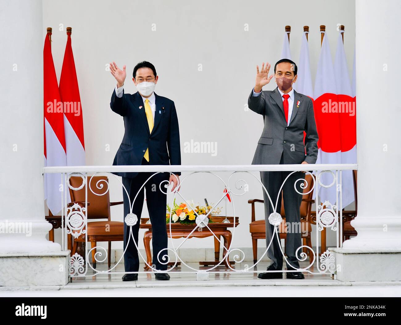 In this photo released by Indonesian Presidential Palace, Japanese ...