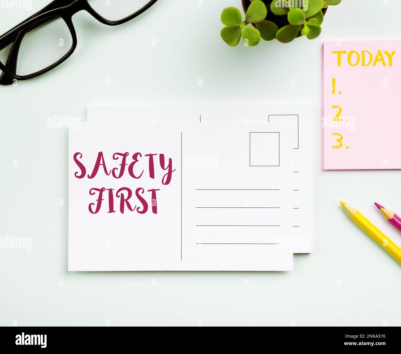 Conceptual display Safety First. Business concept Avoid any unnecessary ...