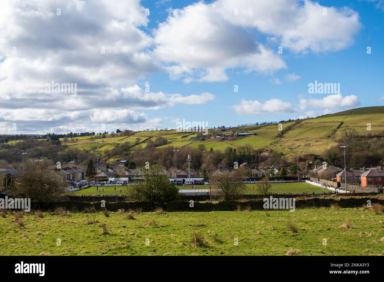 Bacup, England 05 March 2022. The North West Counties Football League ...