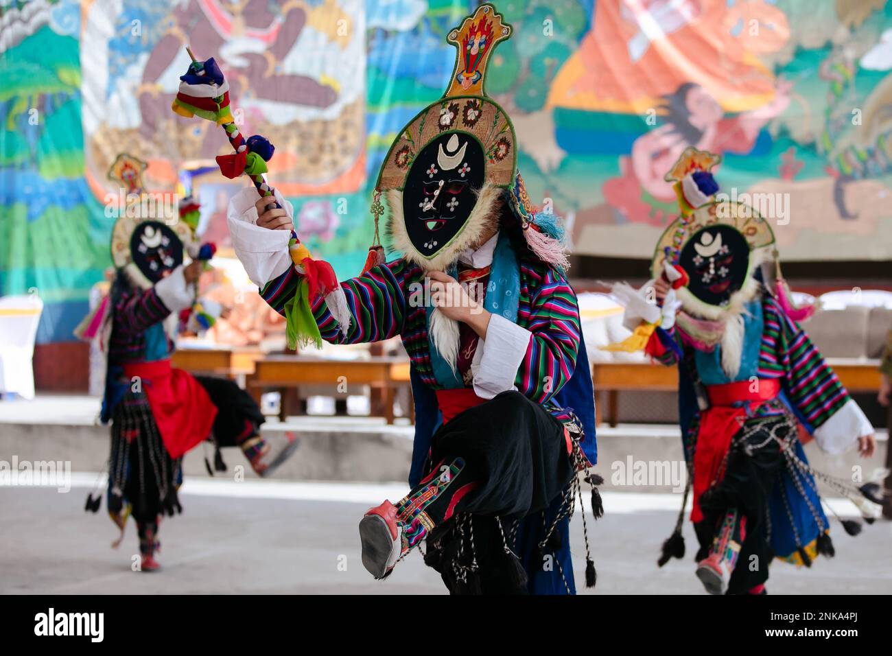 Losar dance hi-res stock photography and images - Alamy