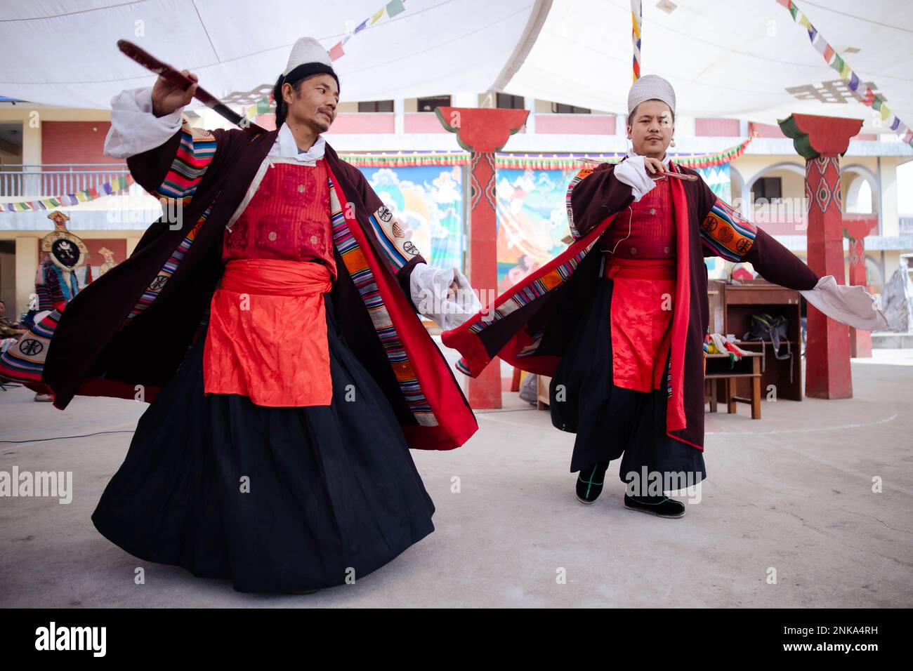 Losar dance hi-res stock photography and images - Alamy