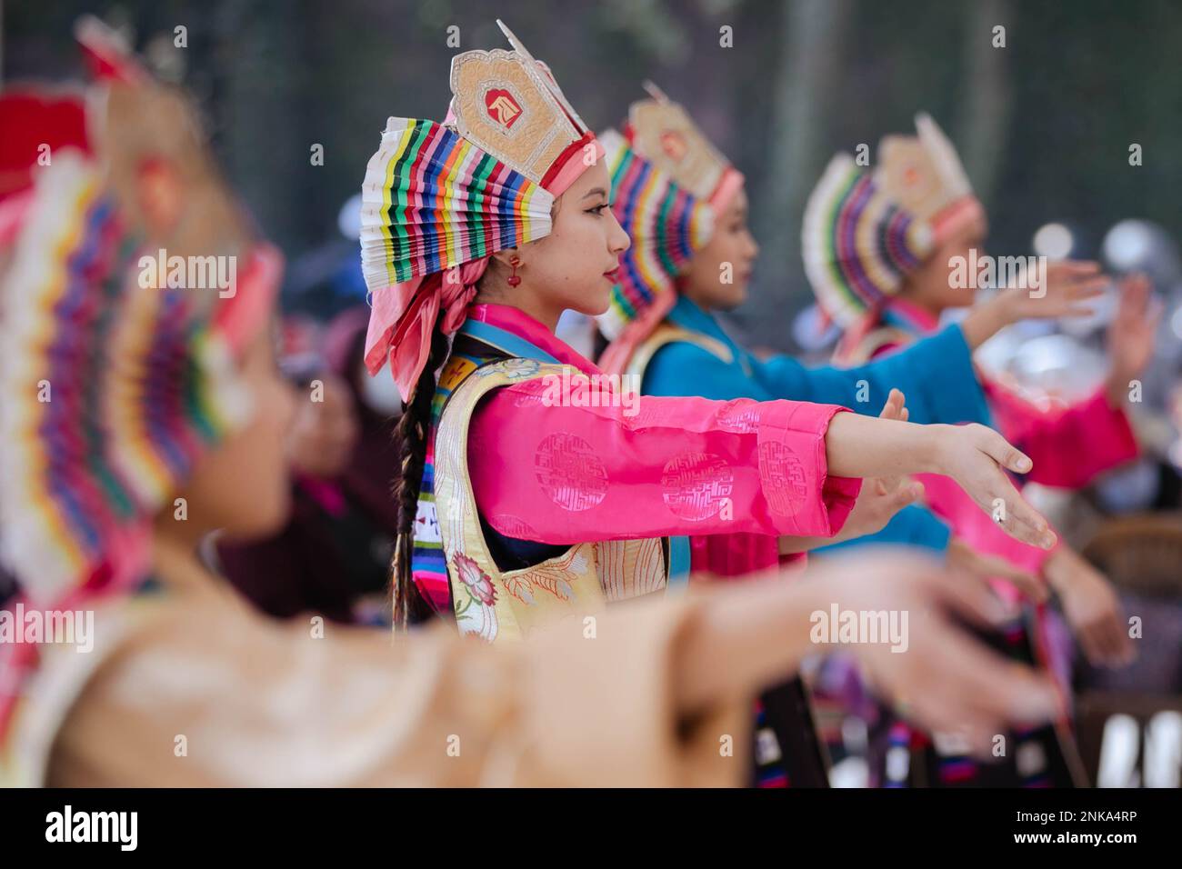 Losar dance hi-res stock photography and images - Alamy