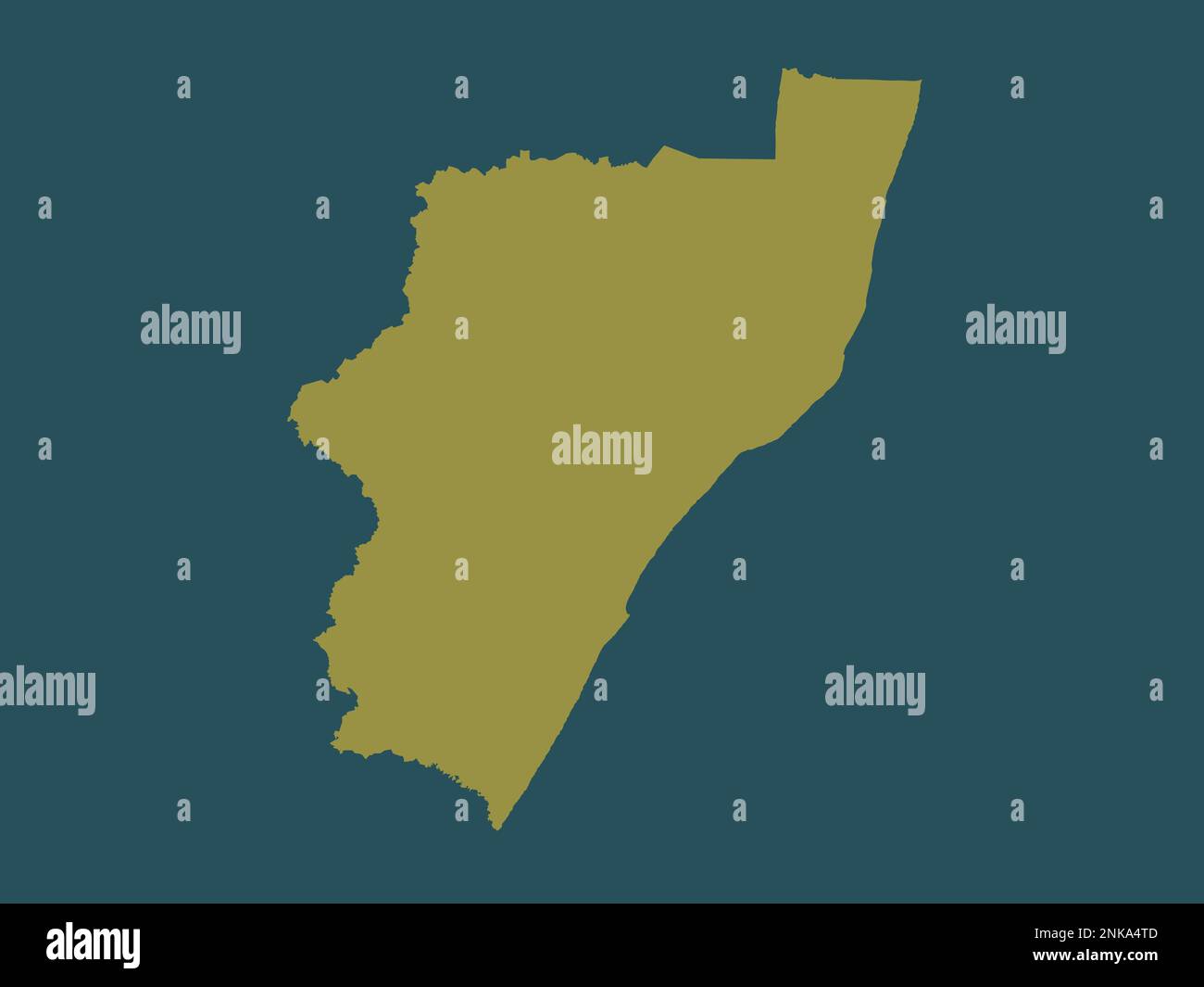 South africa map solid border hi-res stock photography and images - Alamy