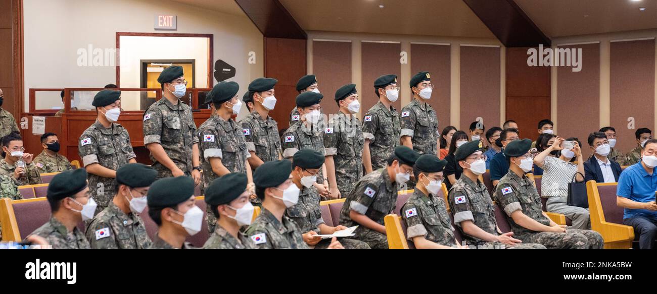 After 18 months, various KATUSAS had there ETS discharge ceremoney ...