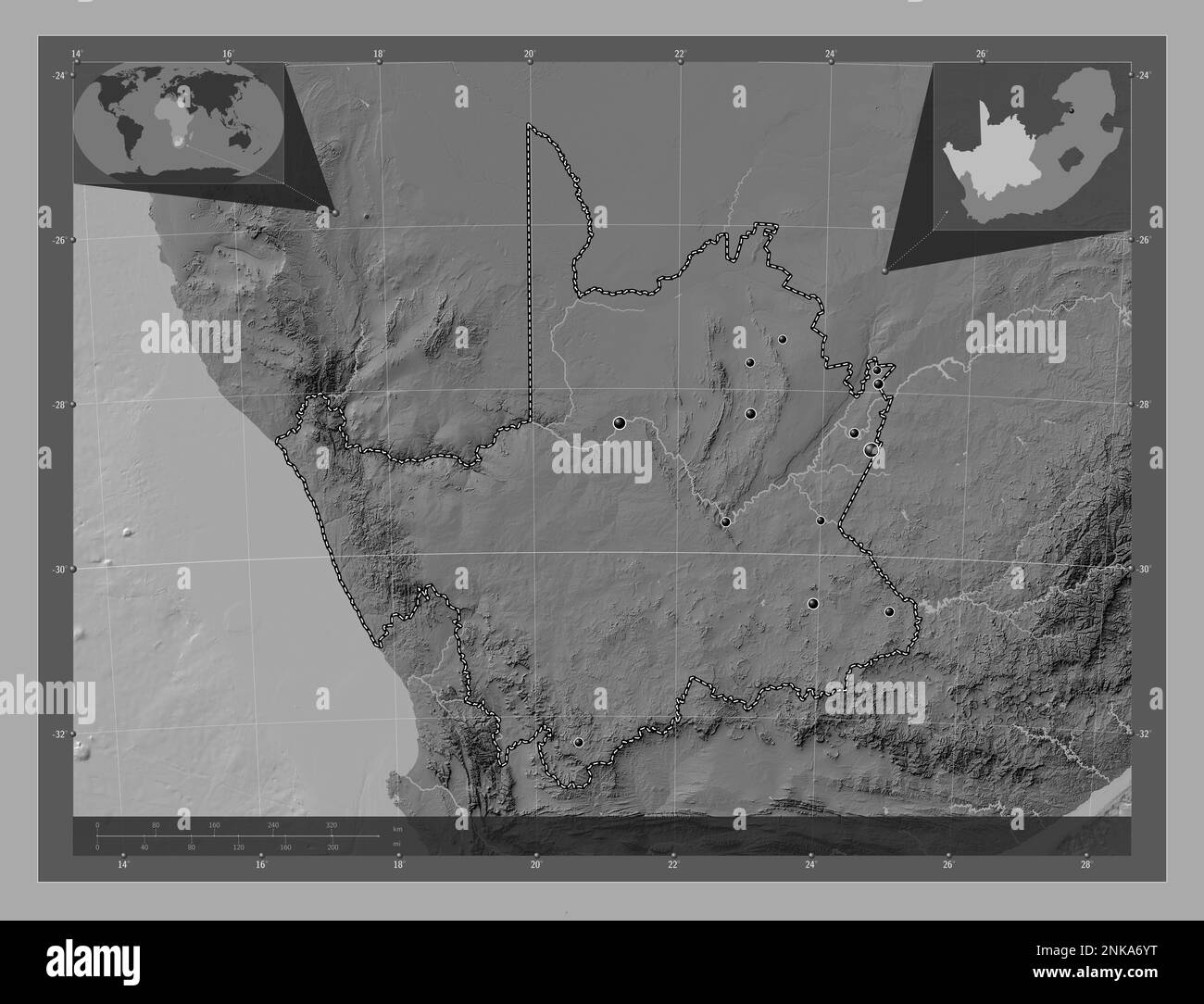 Kimberley region map hi-res stock photography and images - Alamy