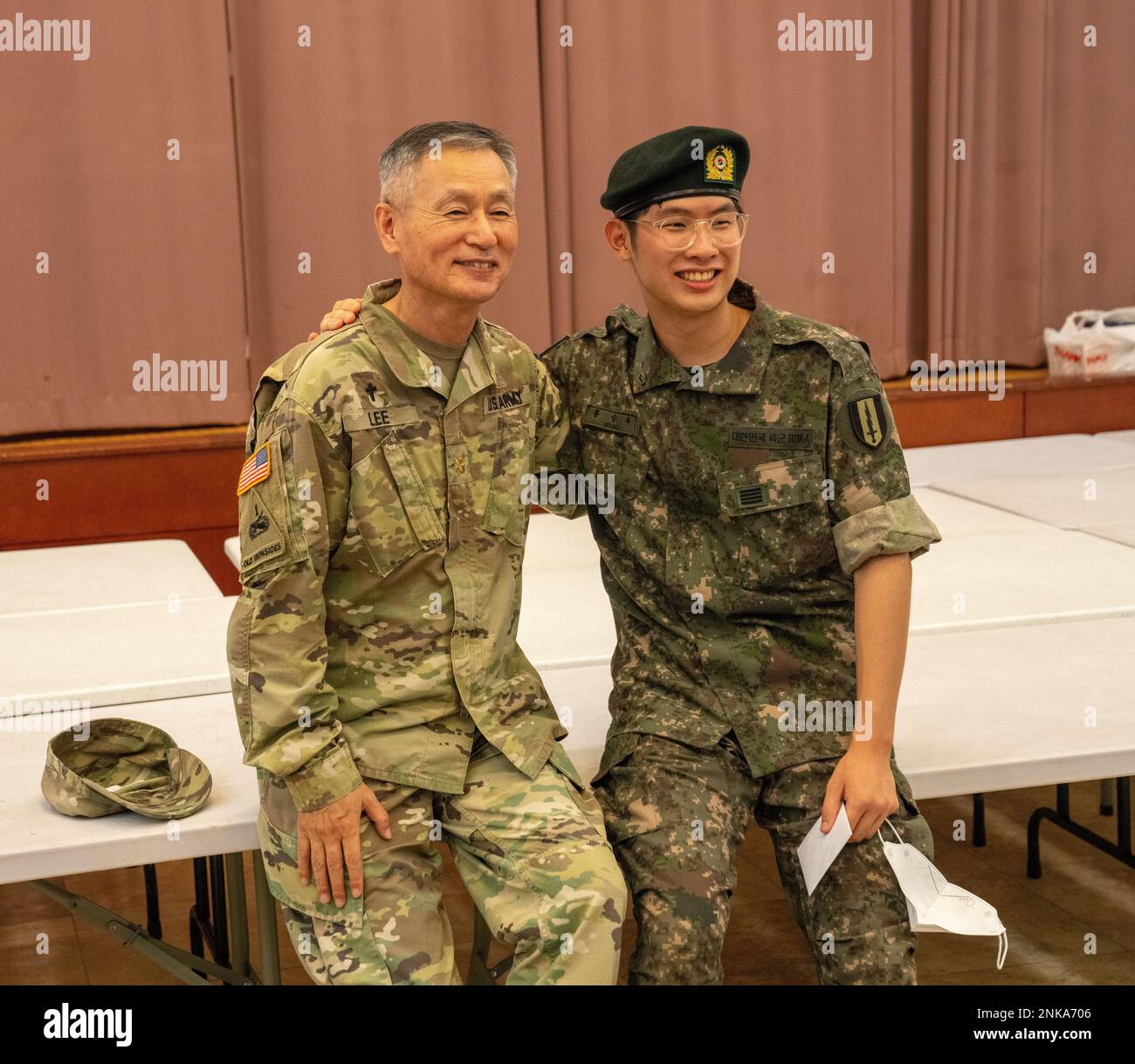 After 18 months, various KATUSAS had there ETS discharge ceremoney ...