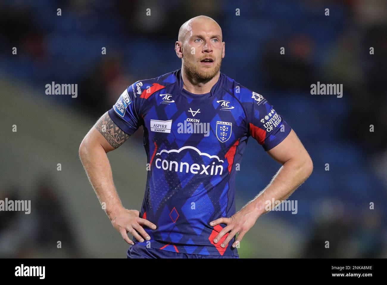 Dean Hadley #22 of Hull KR during the Betfred Super League Round 2 ...