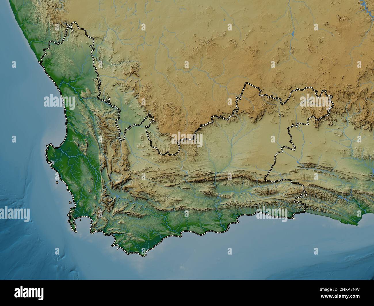 Map Of South Africa Western Cape Cape Town | History, Population, Map,