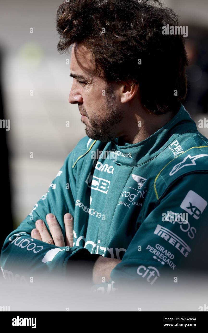 February 23, 2023, Rome, Bahrain: ALONSO Fernando (spa), Aston Martin ...