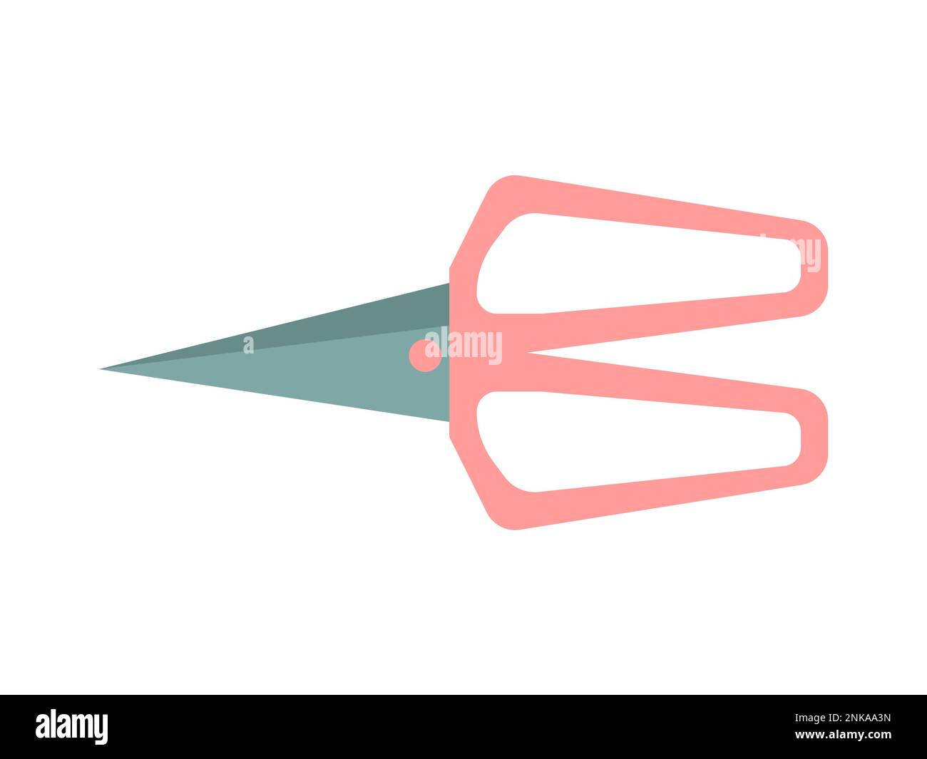 Vector secateurs flat illustration Stock Vector Image & Art - Alamy