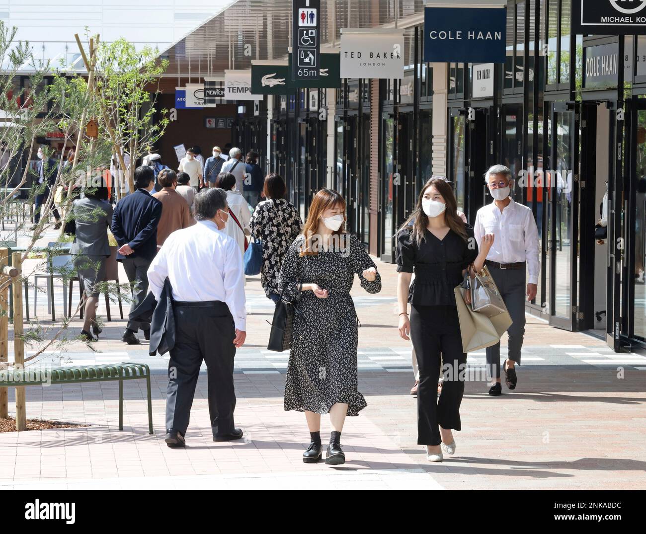 The Outlet Kitakyushu opens in Kita-kyushu City, Fukuoka Prefecture on ...