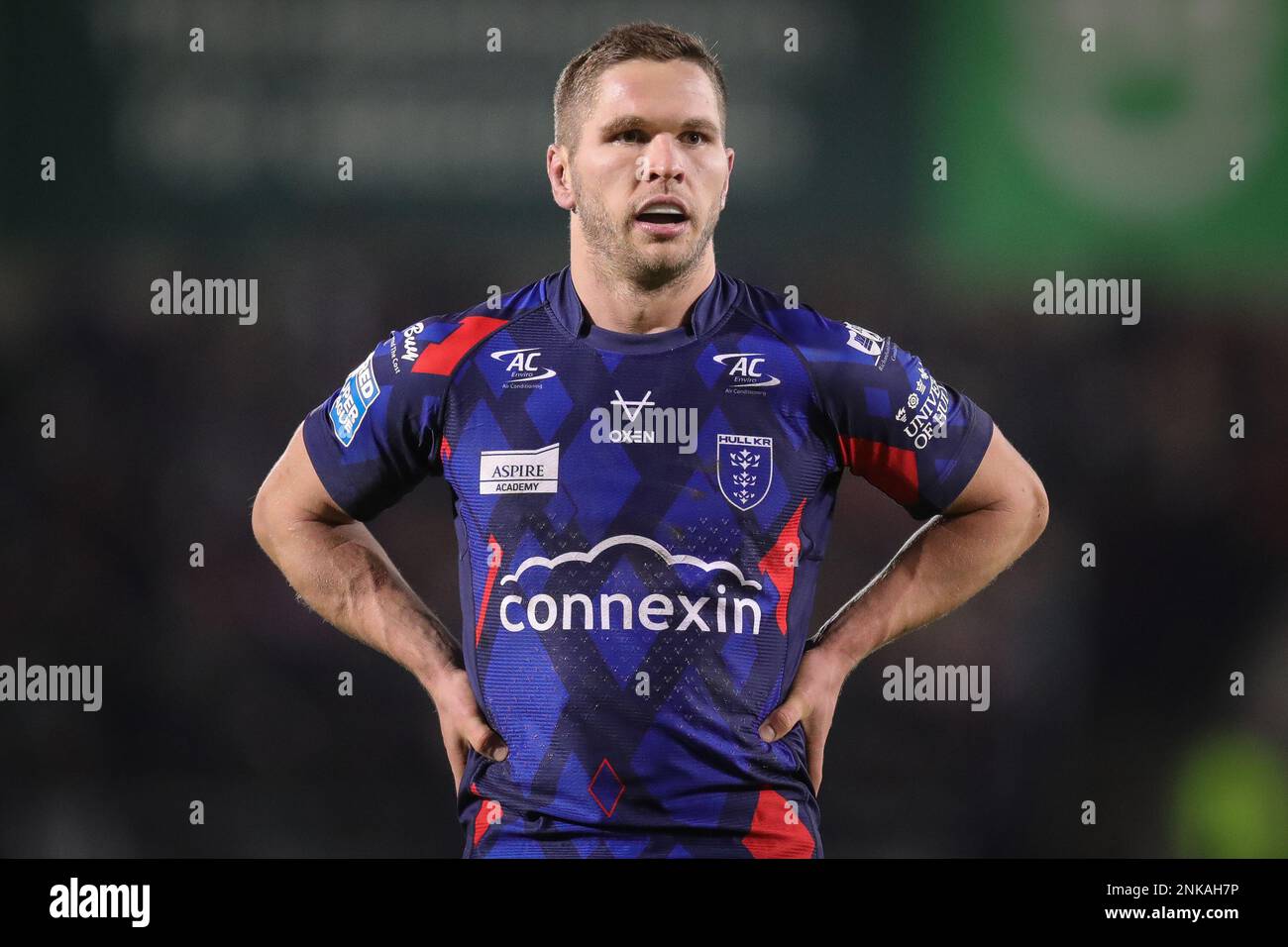 Matt Parcell #9 of Hull KR during the Betfred Super League Round 2 ...