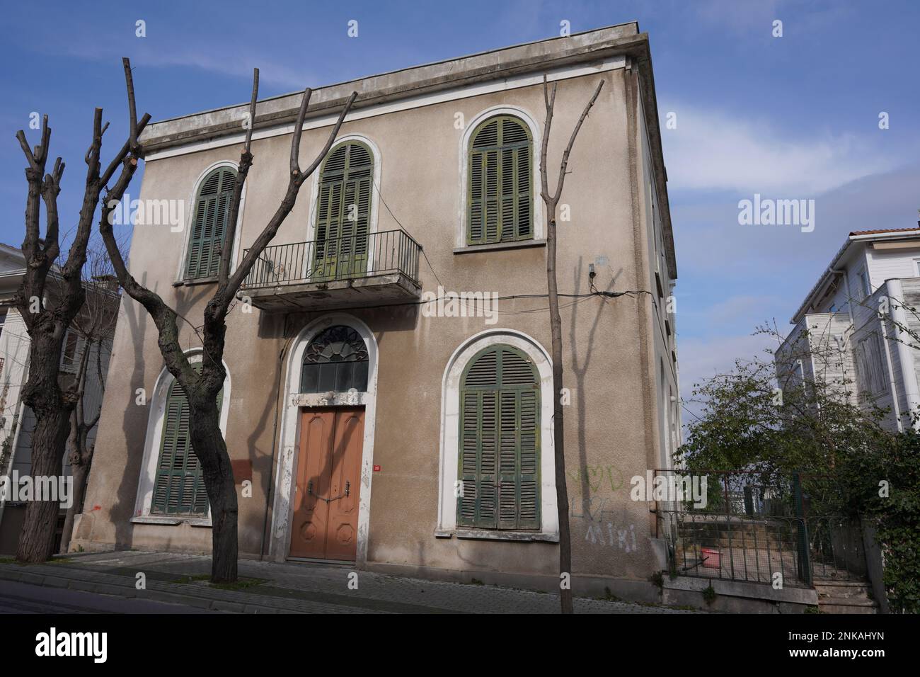 An Old building in Buyuk Ada, Istanbul, Turkiye Stock Photo - Alamy