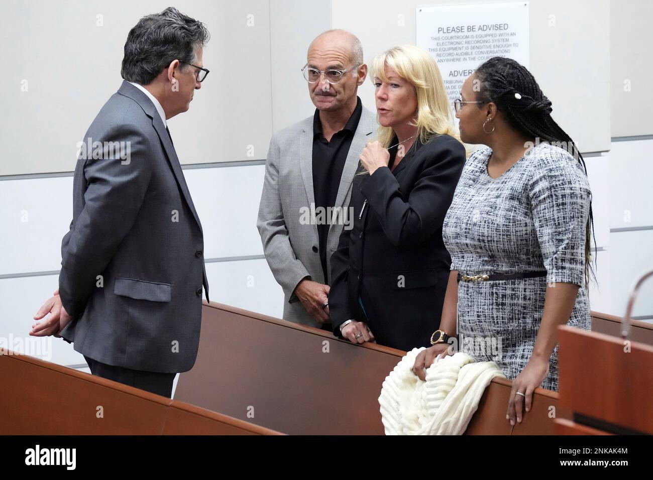 Assistant state attorney Jeff Marcus speaks with Mitch and Annika ...