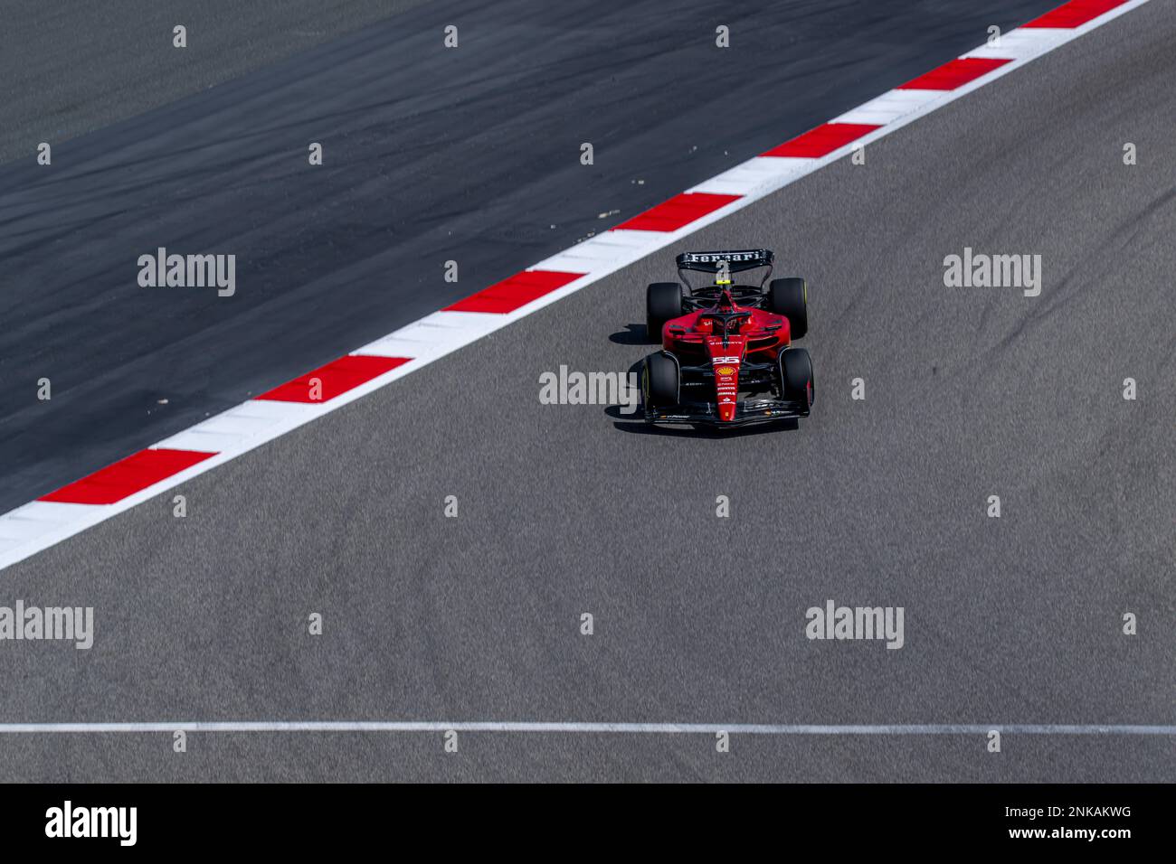 BAHRAIN INTERNATIONAL CIRCUIT, BAHRAIN - FEBRUARY 23: Carlos Sainz ...