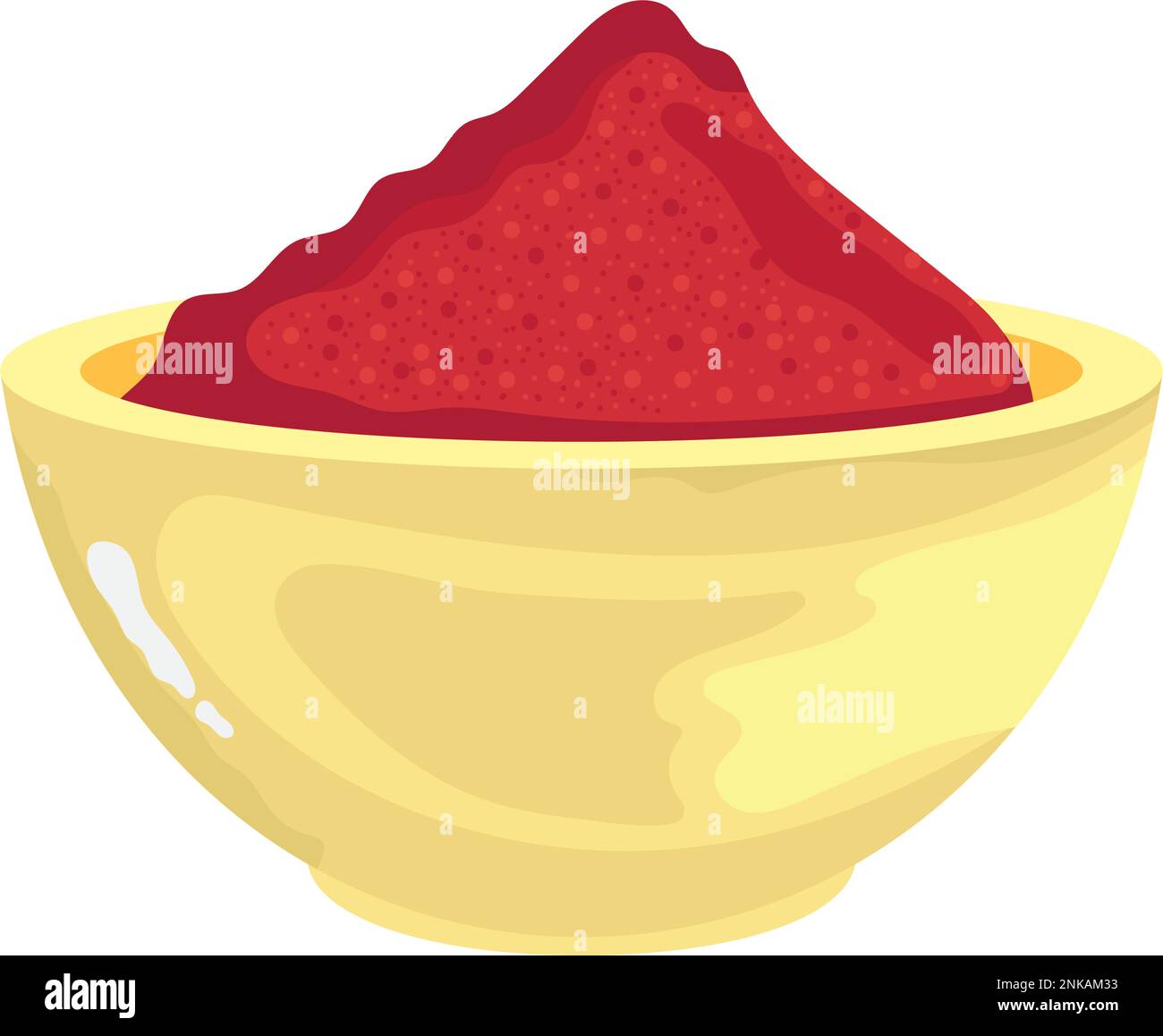 Ground chili powder Stock Vector Images - Alamy