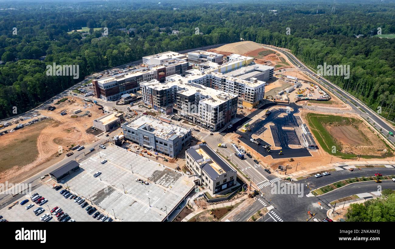 Construction nears completion at The Fenton, a mixed use development in ...
