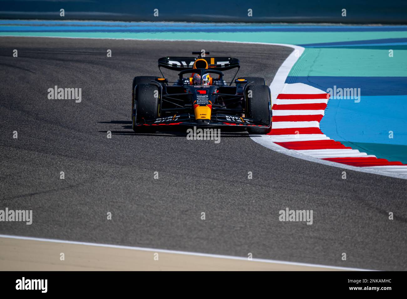 BAHRAIN INTERNATIONAL CIRCUIT, BAHRAIN - FEBRUARY 23: Max Verstappen ...