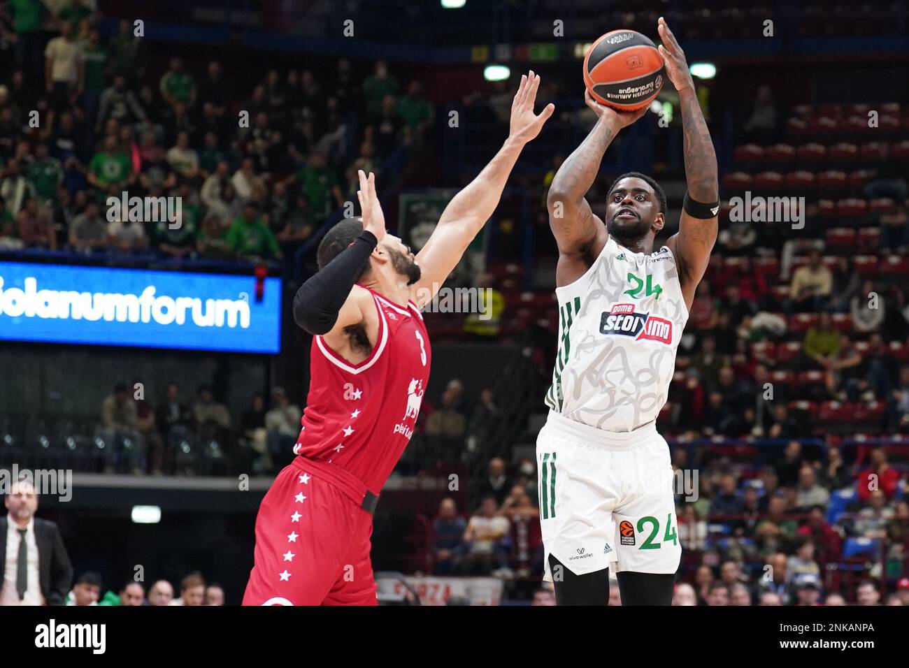 Milan, Italy. 23rd Feb, 2023. EA7 EMPORIO ARMANI OLIMPIA MILAN VS ...