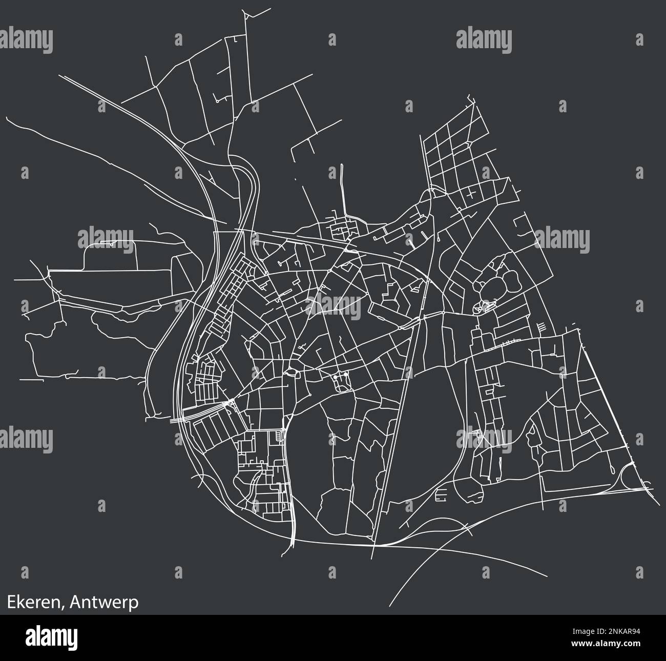 Highway antwerp Stock Vector Images - Alamy