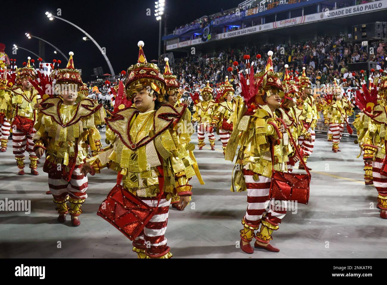 SÃO PAULO, SP - 20.02.2023: PARADE SAMBA SCHOOLS CARNIVAL SP 2023 ...