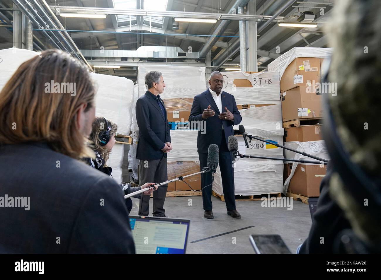Secretary of State Antony Blinken and Secretary of Defense Lloyd Austin ...